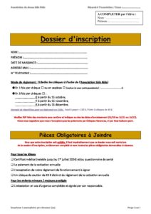 Dossier d'inscription - Association et compagnie Sula Bula [Danse ...